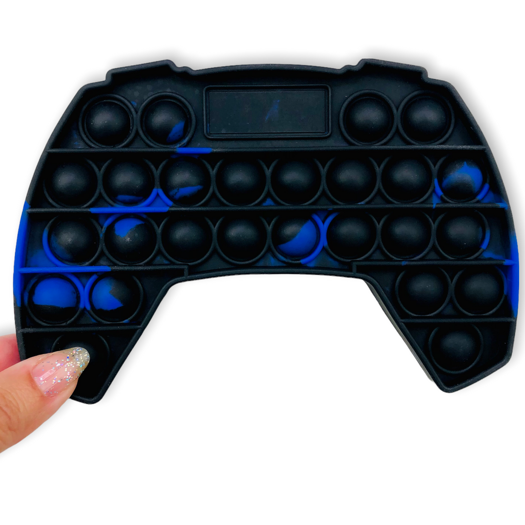 Game Controller Fidget Pop in Black/Dark Blue – The Toy Lady Shop